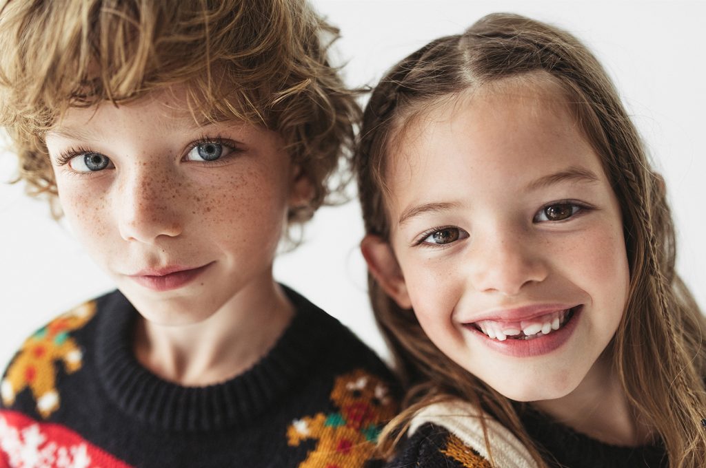 Zara Kids winter Campaign retouched by White Retouch